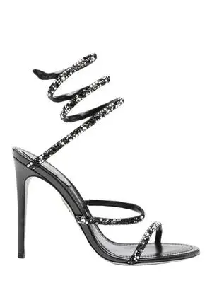 Rene Caovilla René Caovilla Cleo Crystal-Embellished Sandals Black