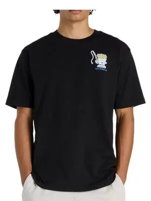 NEW BALANCE Fish And Chips T-shirt Asia Sizing - Black