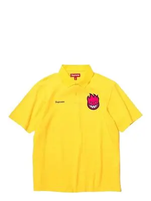 Supreme X Spitfire Ss26 Polo - Yellow