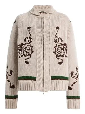 SIEDRES Niasa Wool-blend Cardigan - Multi