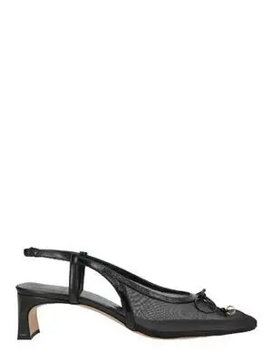 ODISSI Slingback Pumps With Bow Detailing - Black