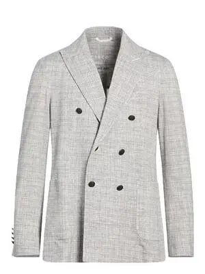CIRCOLO 1901 Blazer Size Cotton, Elastane - Grey
