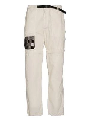 Woolrich Cotton And Polyamide Straight Leg Pants - White
