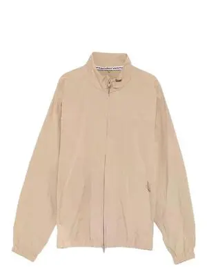 Alexander Wang Perforated Logo Track Jacket - Neutrals