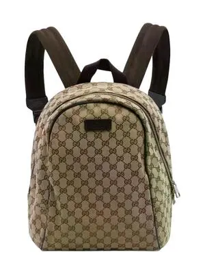 Gucci Gg Canvas Backpack - Neutrals