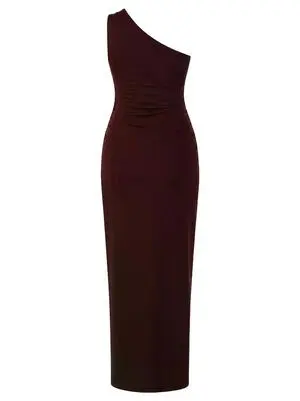 BAOBAB Allende One-shoulder Maxi Dress - Brown