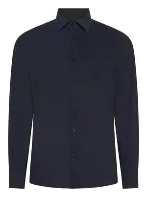 CRUNA Manhattan Plain Shirt - Blue