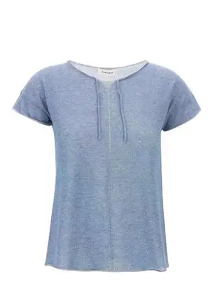 KANGRA Kangra Openwork Drawstring Sweater