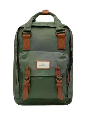 DOUGHNUT Macaroon Buckled Backpack Green