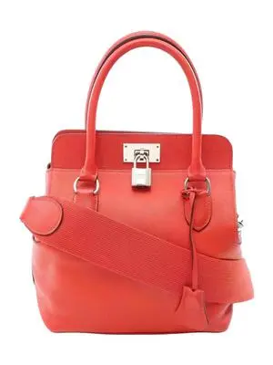Hermès Toolbox Two-way Handbag - Red