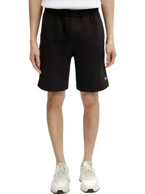 Lacoste Logo Patch Elasticated Waist Shorts - Brown