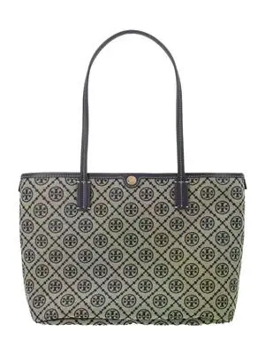 Tory Burch T Monogram Jacquard Tote Bag - Neutrals