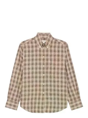 RÓHE Róhe Check Pattern Bouclé Shirt