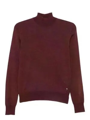 Etro Turtleneck Long-sleeve Sweater - Red