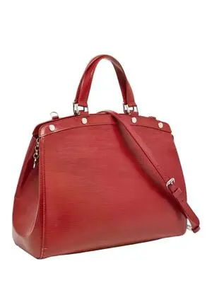 LOUIS VUITTON Brea Epi Handbag - Red