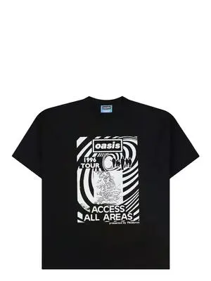 PLEASURES X Oasis All Access T-shirt - Black