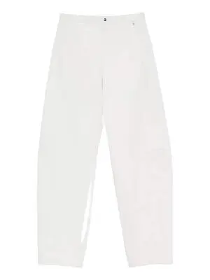 Herno Diagonal Pocket Trousers - Grey