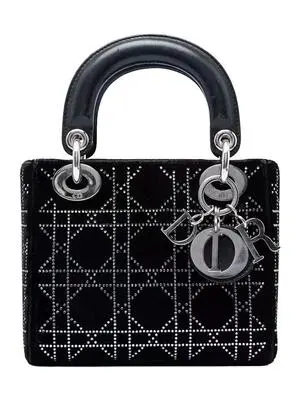 Dior Mini Lady Satchel - Black