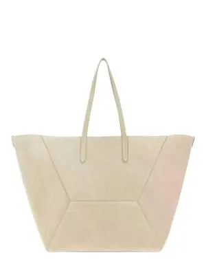 Brunello Cucinelli Suede Tote Bag - Neutrals