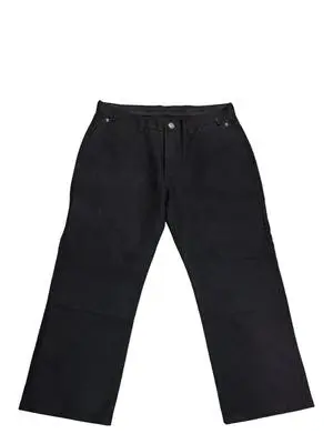 Chrome Hearts Cross Patch Double-knee Jeans - Black