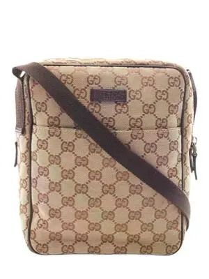 Gucci Gg Canvas Cross Body Bag - Neutrals