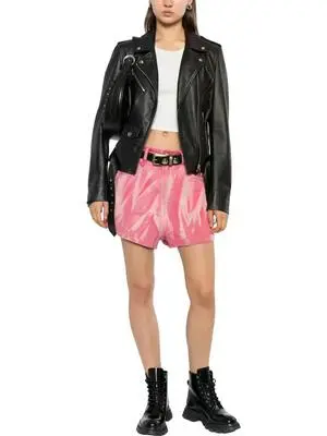 R13 Venti Denim Shorts - Pink