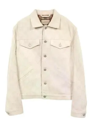 Gucci Gg Jacquard Jacket - Neutrals