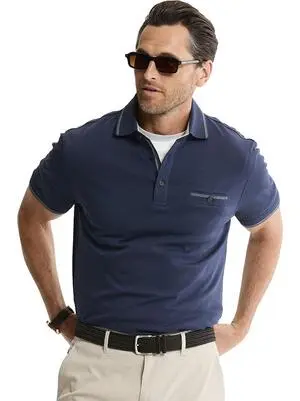 JACHS Cotton Interlock Polo - Navy