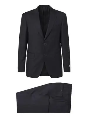 Canali Pinstripe Wool Suit - Blue