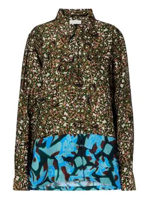 Dries Van Noten Printed Viscose Shirt - Multicoloured