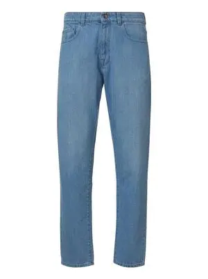 Canali Straight Leg Jeans - Blue