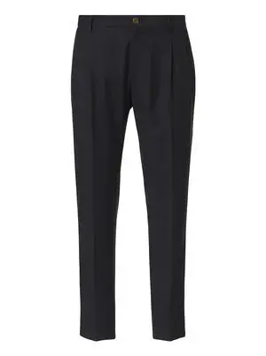 Dolce & Gabbana Virgin Wool Suit Pants - Blue