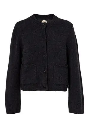 Jardin Des Orangers Wool And Cashmere Cardigan - Grey