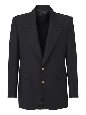 Dolce & Gabbana Virgin Wool Suit Jacket - Black