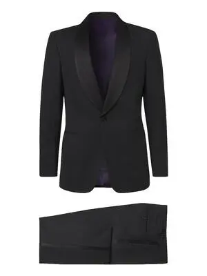 Ralph Lauren Purple Label Wool Tuxedo - Black