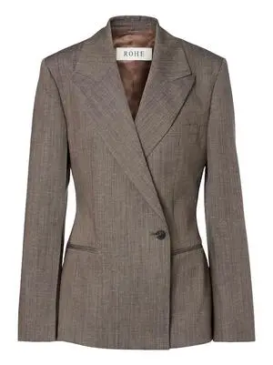 RÓHE Wool-blend Blazer - Grey