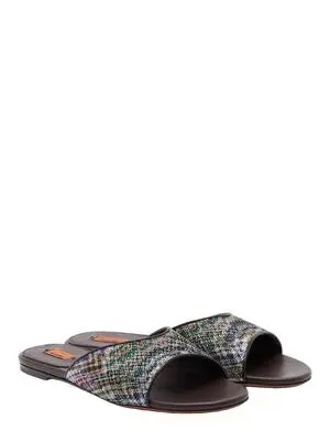 Missoni Liza Lamé Mules - Multicoloured