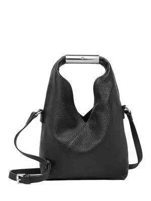 MAISON MARGIELA Japanese" Small Leather Shoulder Bag - Black