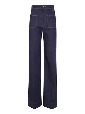 Victoria Beckham Victoria Beckham Alina Stretch Jeans Blue