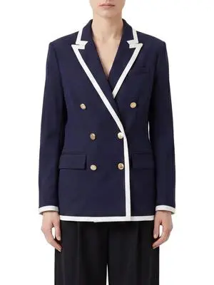 Ralph Lauren Double-breasted Blazer - Blue