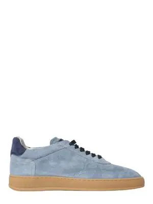 SOLDINI 80 Akira Suede Lace-up Sneakers - Gnawed Blue