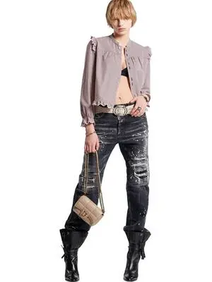 DSQUARED2 Dsquared2 Embellished Checked Shirt