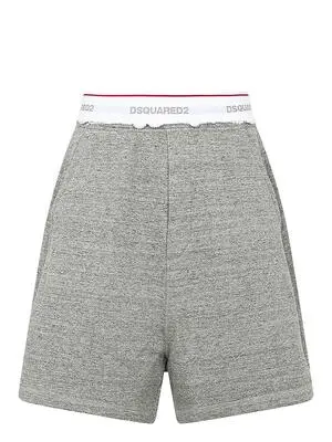 Dsquared2 Tape Big Fit Shorts - Grey