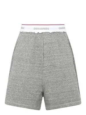 Dsquared2 Tape Big Fit Shorts - Grey