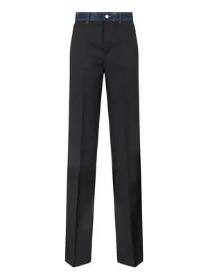 Dsquared2 Dark Rebel Rider Wash Hybrid Tailored Loose Pants - Fantasy