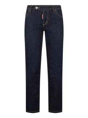 Dsquared2 Dark Weight Wash Jenna Jeans - Blue