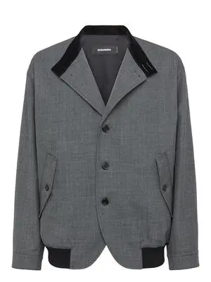 Dsquared2 Japanese Baracuta Blazer - Grey