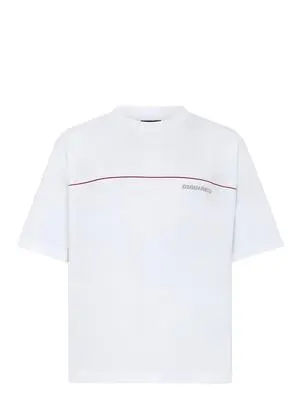 Dsquared2 Loose Fit Logo T-shirt - White