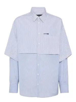 Dsquared2 Oversize Hybrid Shirt - Fantasy
