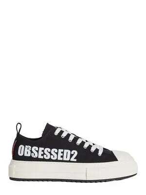 Dsquared2 Berlin Low Top Sneakers - Black